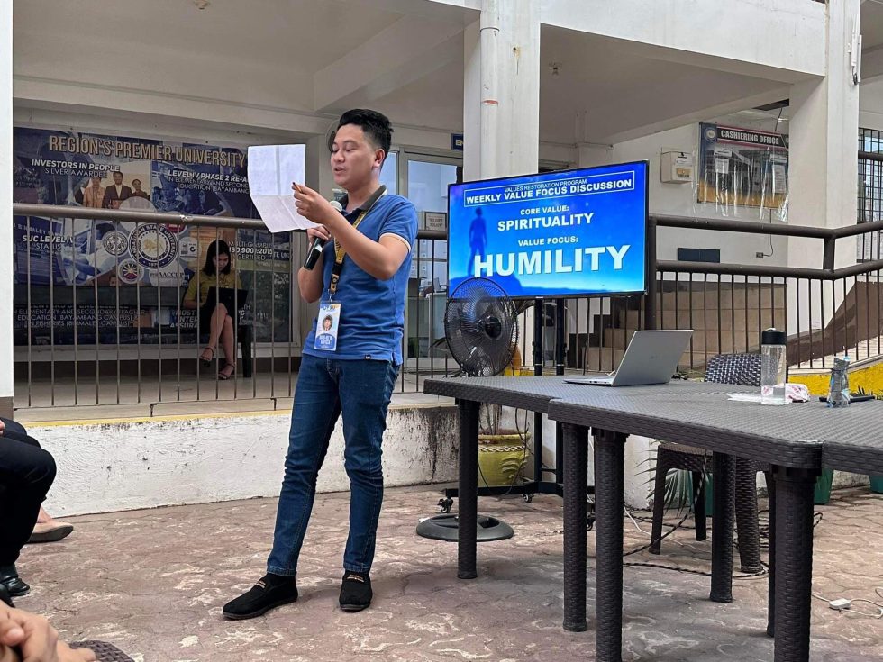 Values Restoration Program: A New Initiative to Instill Core Values and ...